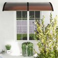 Costway 80''x40'' Waterproof Patio Awning Canopy, Outdoor Rain Snow ...