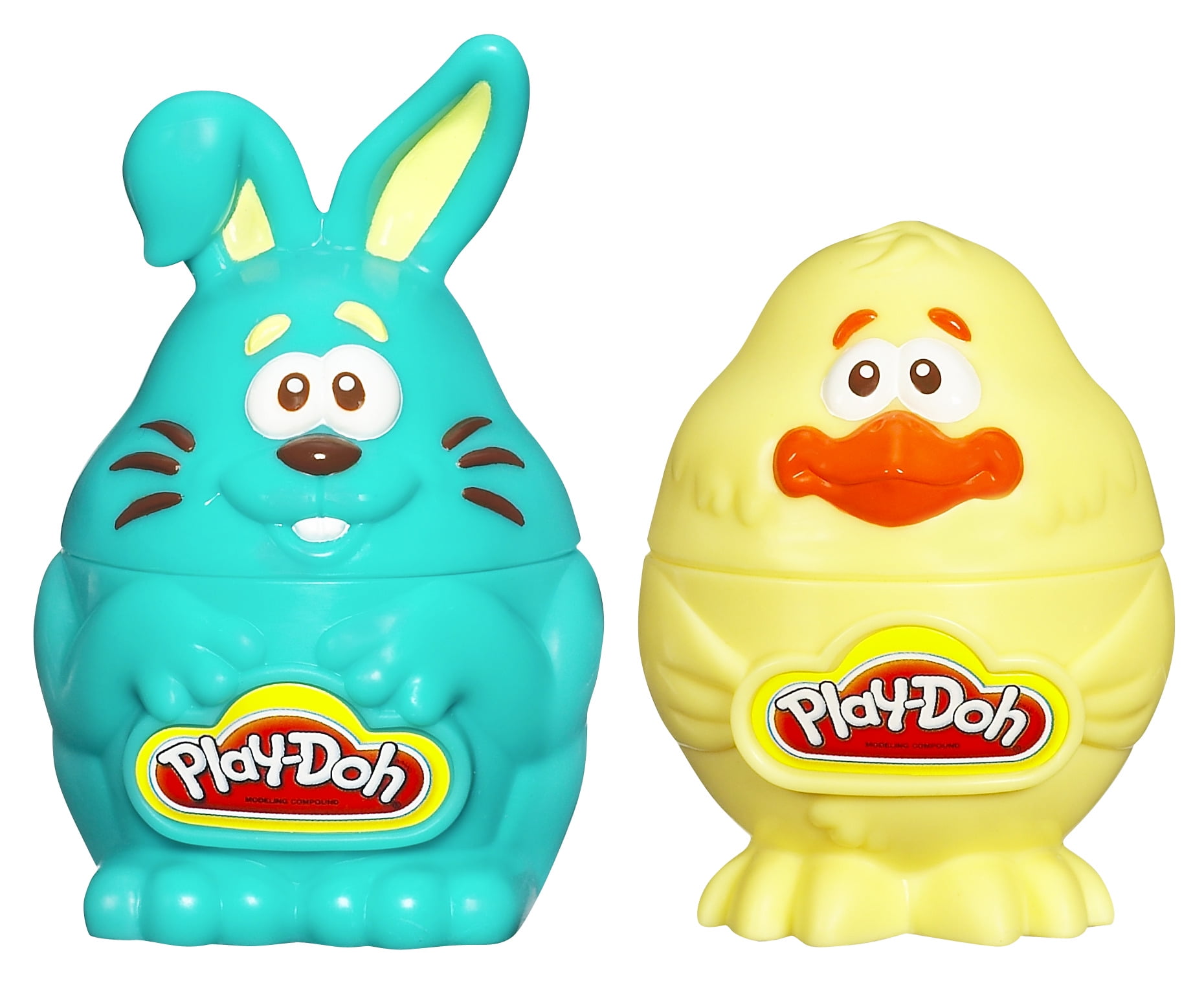 Play-Doh Bunny and Chick Stampers, Includes Modeling Compound - Walmart.com