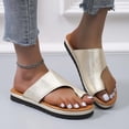 oqasdz Slippers for Women Elegant Platform Sandals for Comfy Toe Loop ...