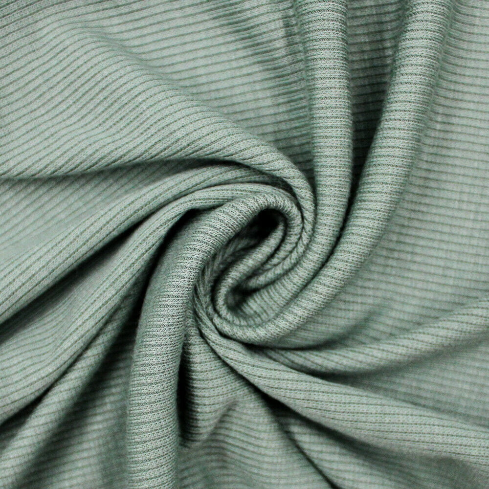FREE SHIPPING!!! Greenish 2x1 Rib Knit Stretch Fabric, DIY Projects by ...