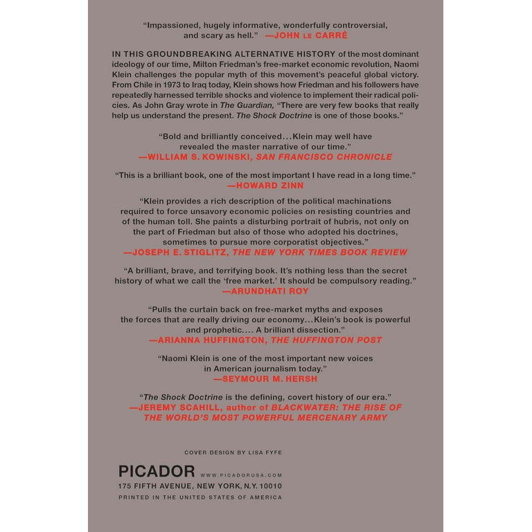 The Rise Of Disaster Capitalism