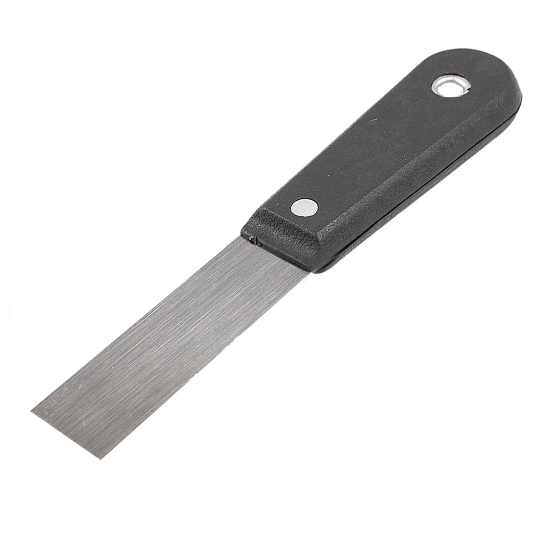 Unique Bargains Black Handle Metal Hand Tool Putty Hand Trowel Scraper ...