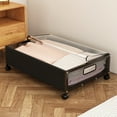 Yaiewey Storage Containers,Under Bed Shoe Storage With Wheels, Closet ...