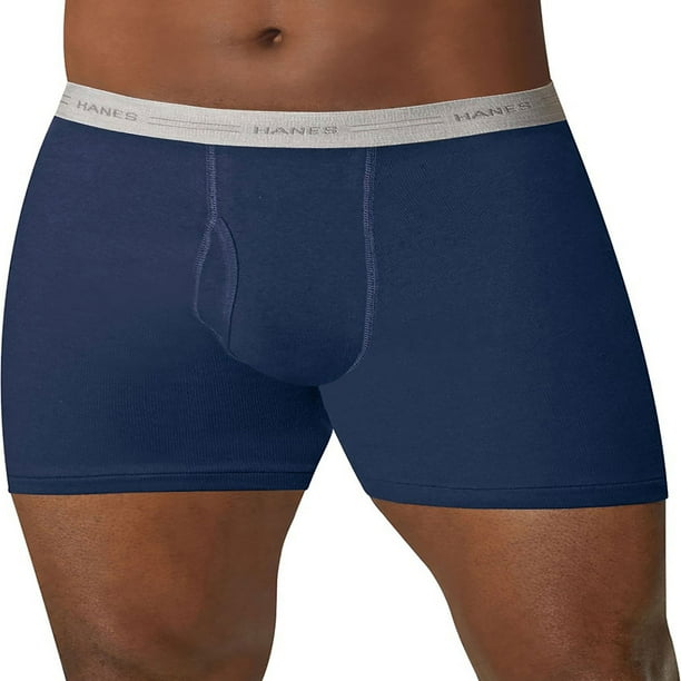 Hanes Men's TAGLESS Boxer Briefs with Comfort Flex Waistband 5-Pack, Style 7349Z5 - Walmart.com