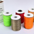 175 Yards 1.5MM Waxed Cord Brown Round Polyester Wax Thread Smooth ...