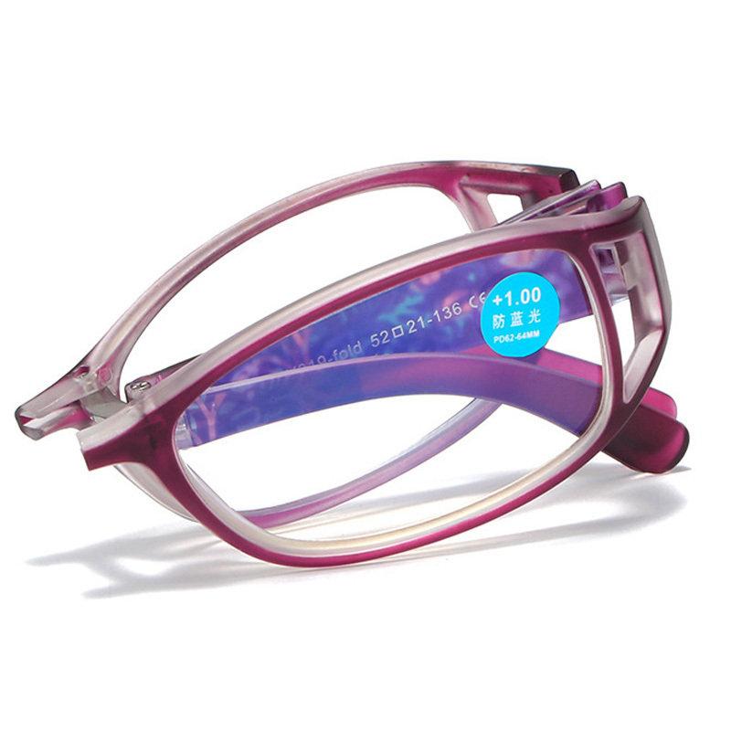 Reading Glass Anti-blue Light Standard Fit Spring Hinge Foldable ...