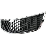 Chevrolet Cruze Bumper Grille - Front Chrome Black Insert - Walmart.com