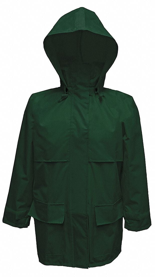 Viking Rain Jacket with Hood,Green 2910JG-XL - Walmart.com