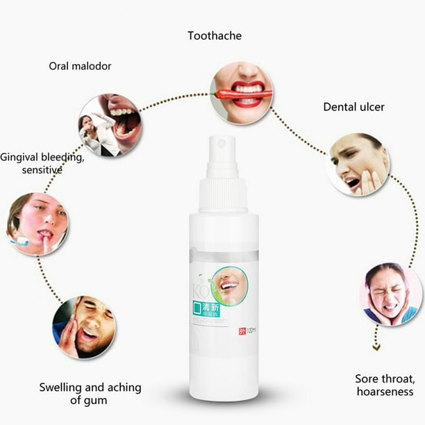 Oral Spray Oral Care Spray Breath Fresher Mouth Spray 100ml Breath ...