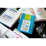 Post-it Grid-Lined Sticky Notes, 4in. x 6in., White with Blue Grid ...