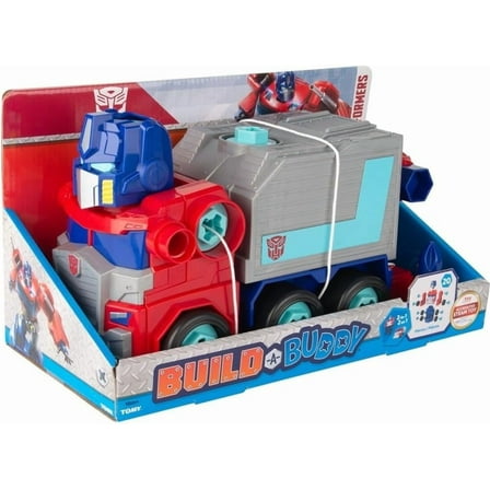 Self-Transforming Oversize Optimus Prime Robot | Transformers Collector ...