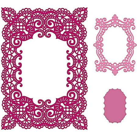 Heartfelt Creations Frame A Card Dies-Eyelet Lace Frames | Walmart Canada