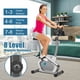 Gymax Magnetic Upright Exercise Bike Cycling Bike W/Pulse Sensor 8 ...
