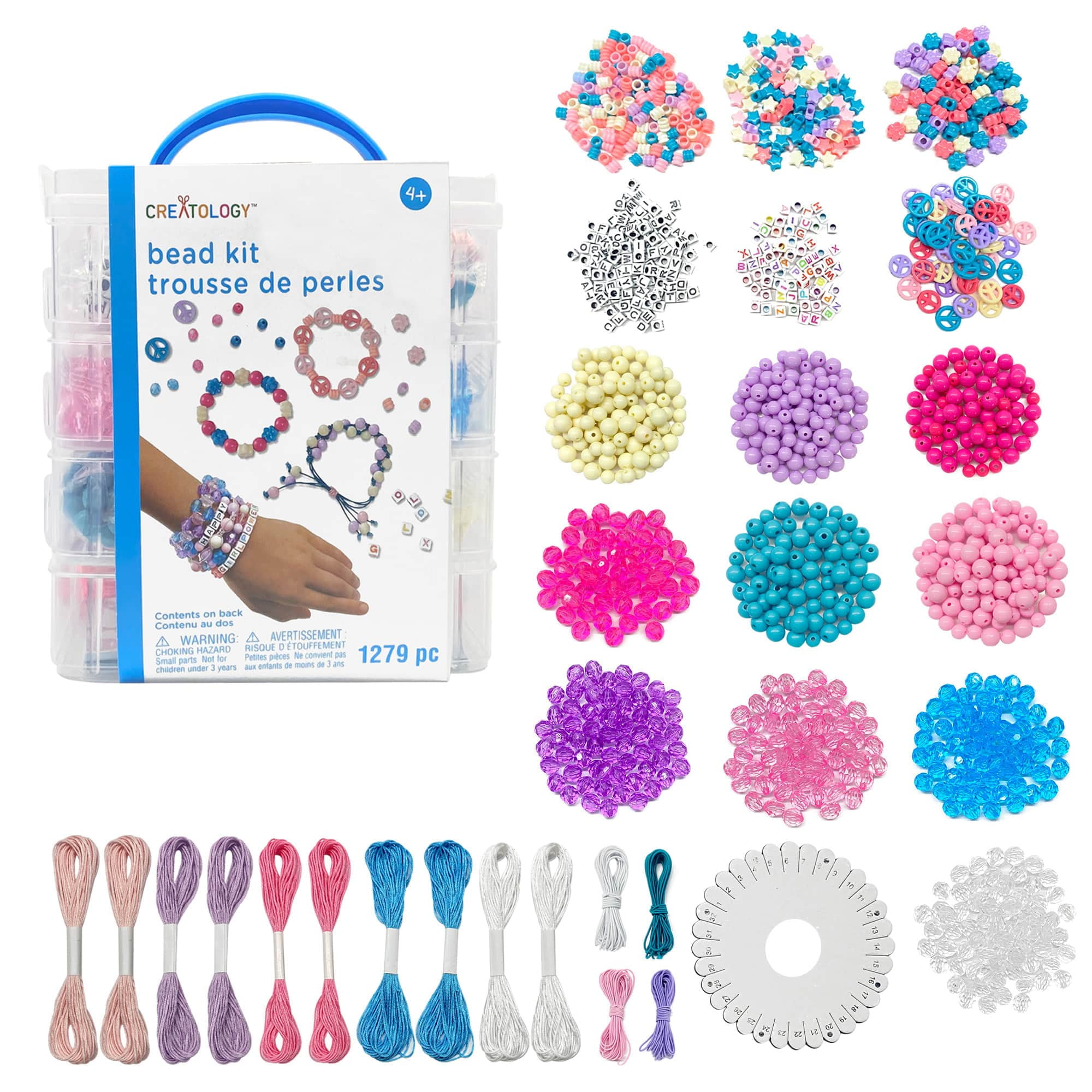 8 Pack: Pastel Bead Kit Box by Creatology™ - Walmart.com