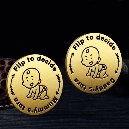 Commemorative Coins Decision Coin, Gift For New Parents Pregnancy Gift ...