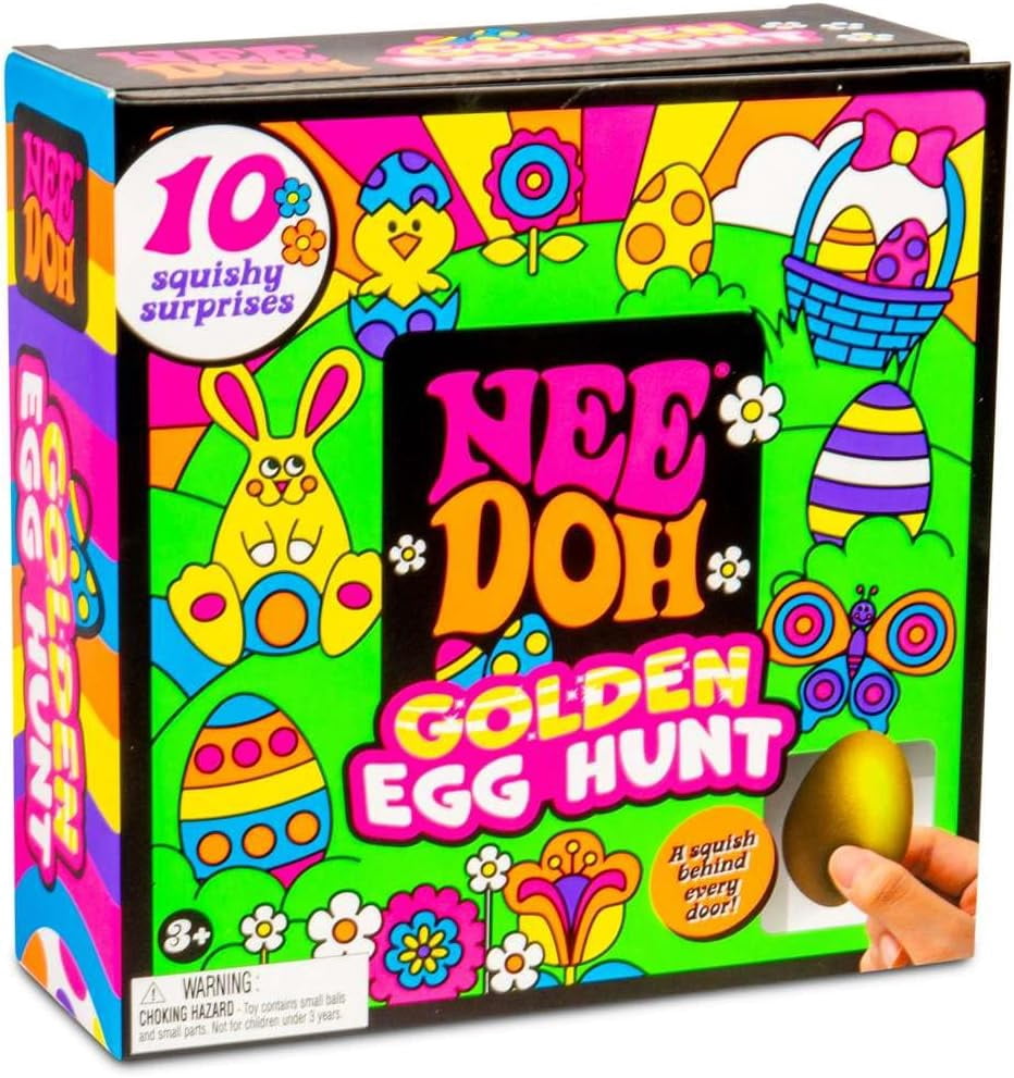 Golden Egg Hunt Sensory Toy - Slow-Rising Candy Stress Toy for Adults ...