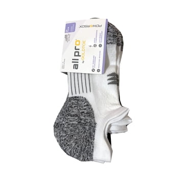GOLDTOE All Pro Women's Cushioned Comfort No Show Athletic Socks ...