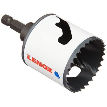 Lenox Speed Slot 2-1/8 in. Dia. x 1.5 in. L Bi-Metal Hole Saw Kit 9 pc ...