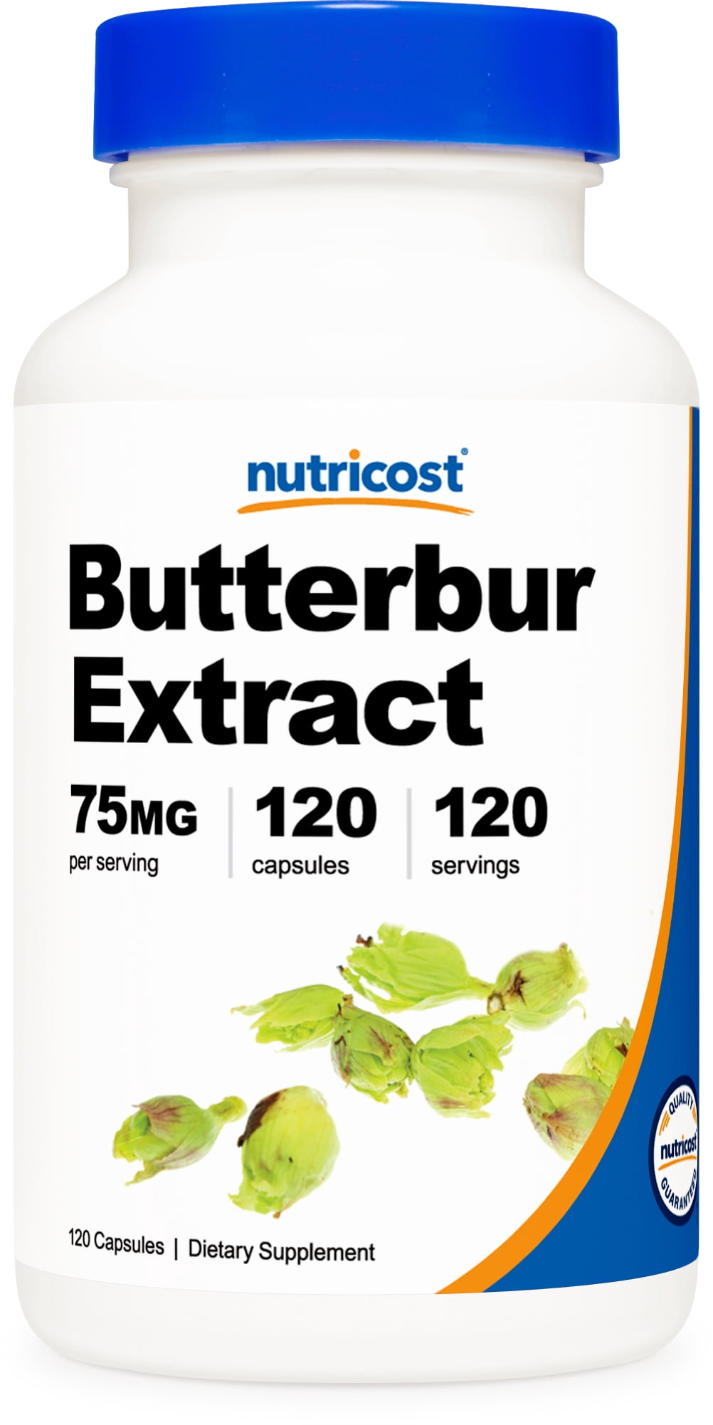 Nutricost Butterbur Extract Capsules (75mg) 120 Capsules - Gluten Free ...