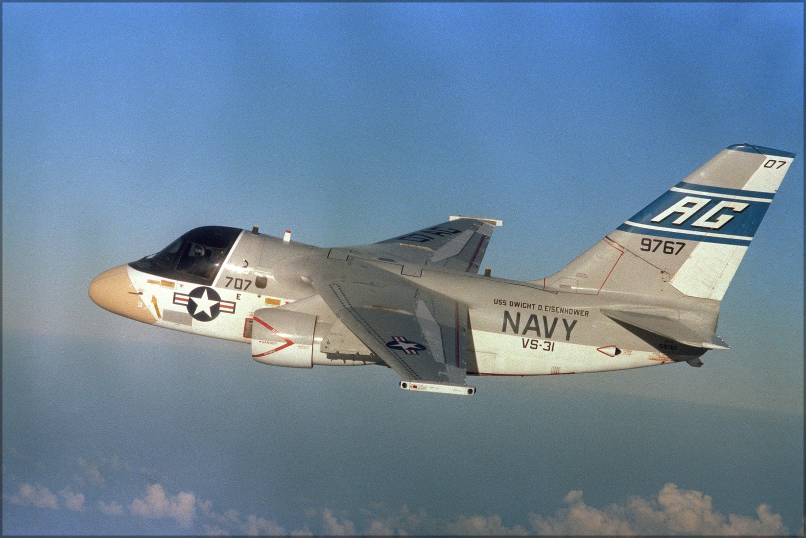 24"x36" Gallery Poster, Navy Lockheed S-3A Viking aircraft VS-31 ...