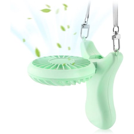 OUTXE Necklace Fan 108° Adjustment Mini USB Personal Fan 3 Setting ...