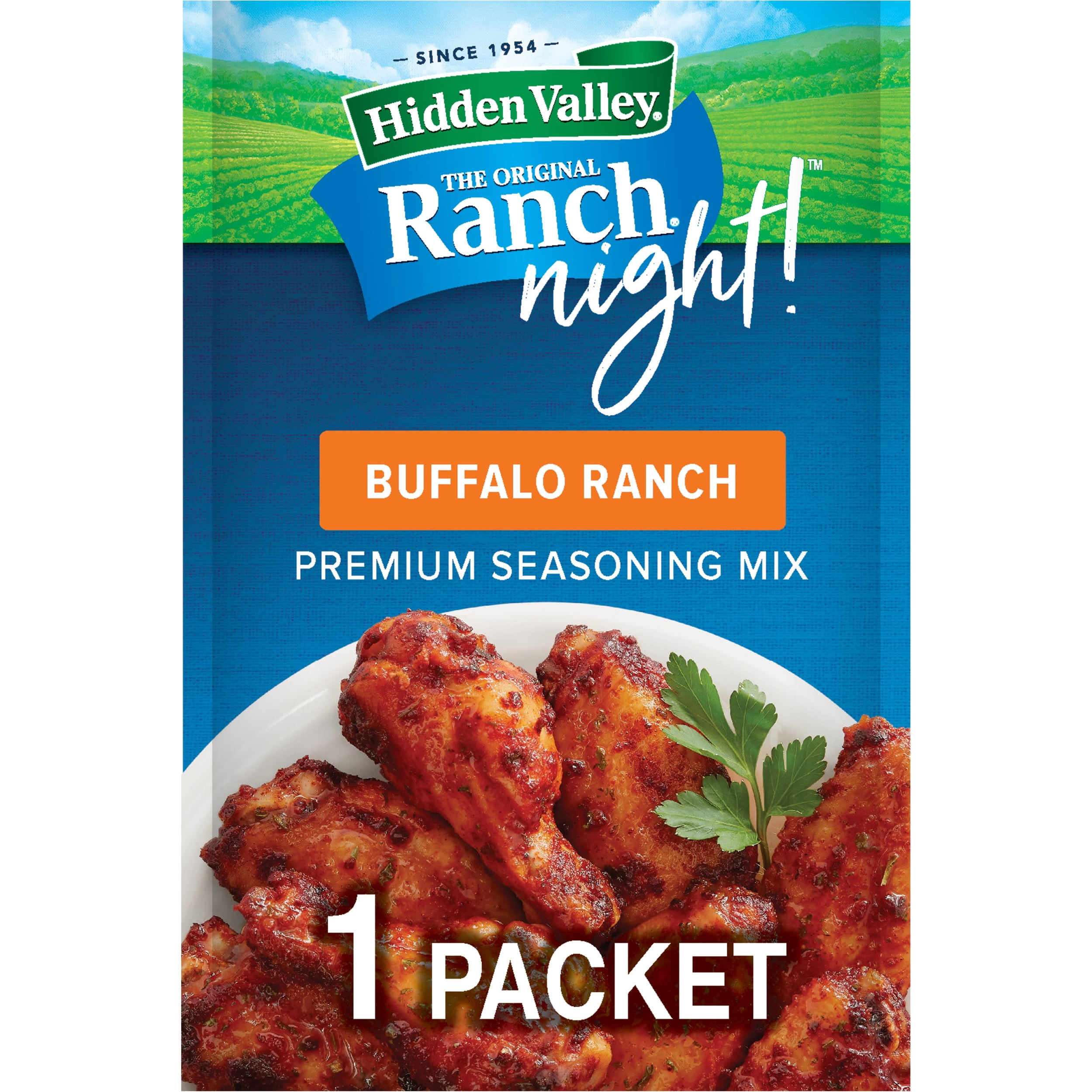 Hidden Valley Ranch Night Buffalo Ranch Premium Seasoning Mix, 1 oz ...