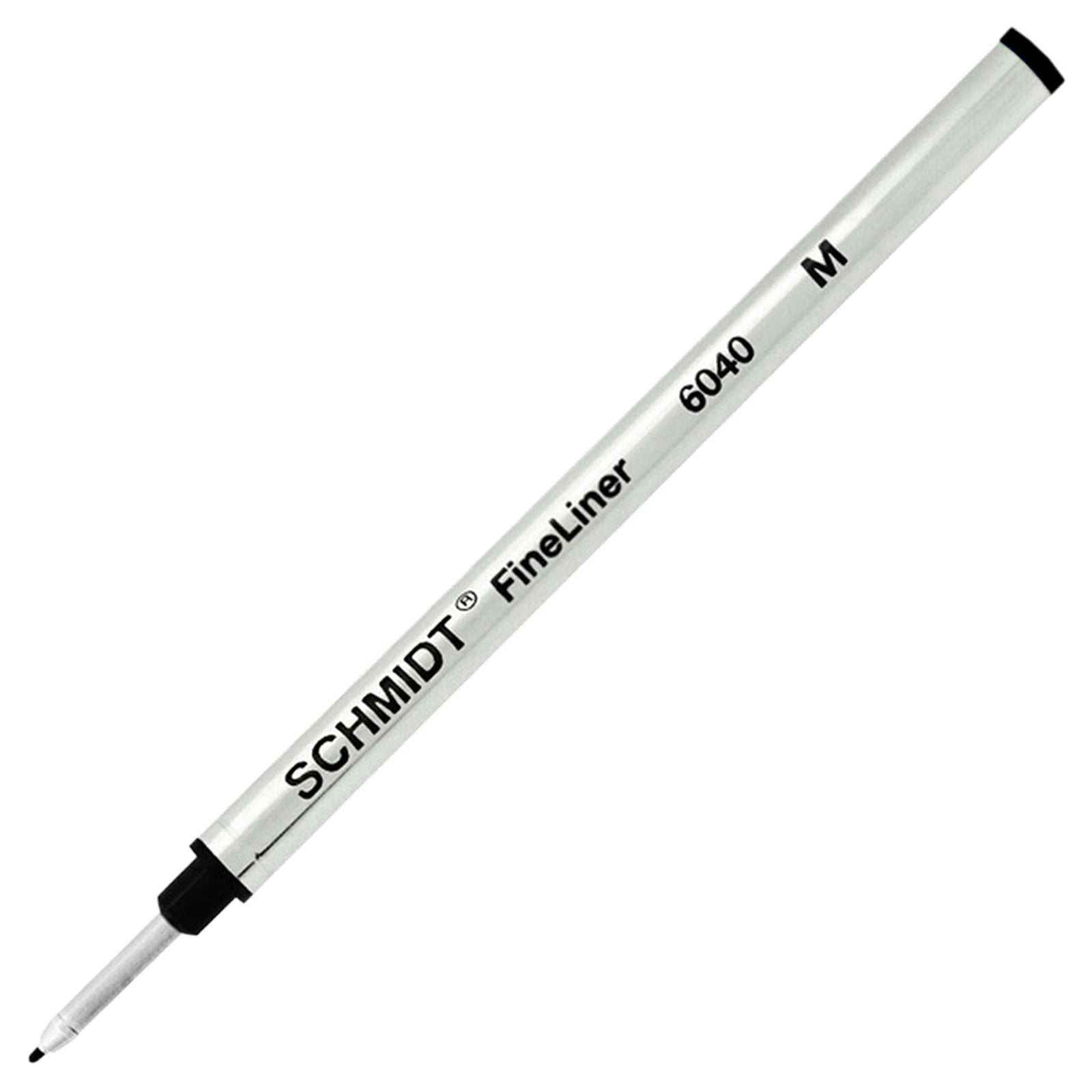 Schmidt 6040 Fineliner Spring Loaded Refill - Black, Medium Point 1.0mm ...