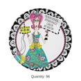 96 Pack Bulk Dolly Mama's Adult Celebration Party Paper Plates 9 inch ...
