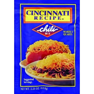Cincinnati Recipe Chili Mix, 2.25 oz (Pack of 24) - Walmart.com