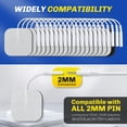 AFDEAL, TENS Unit Replacement Pads, 20 Pack, 2x2 inches - Walmart.com