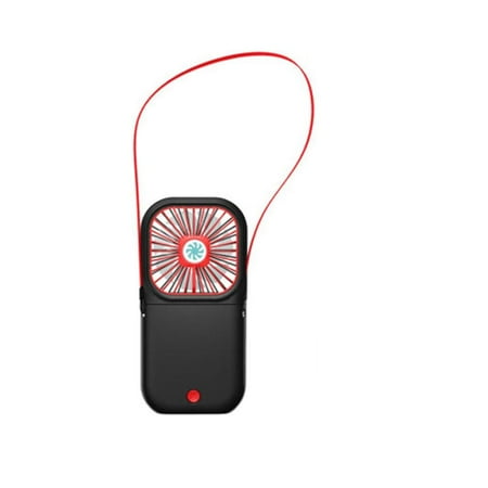 Rechargeable USB Small Portable Fan Mini Handheld / Lanyard for Camping ...