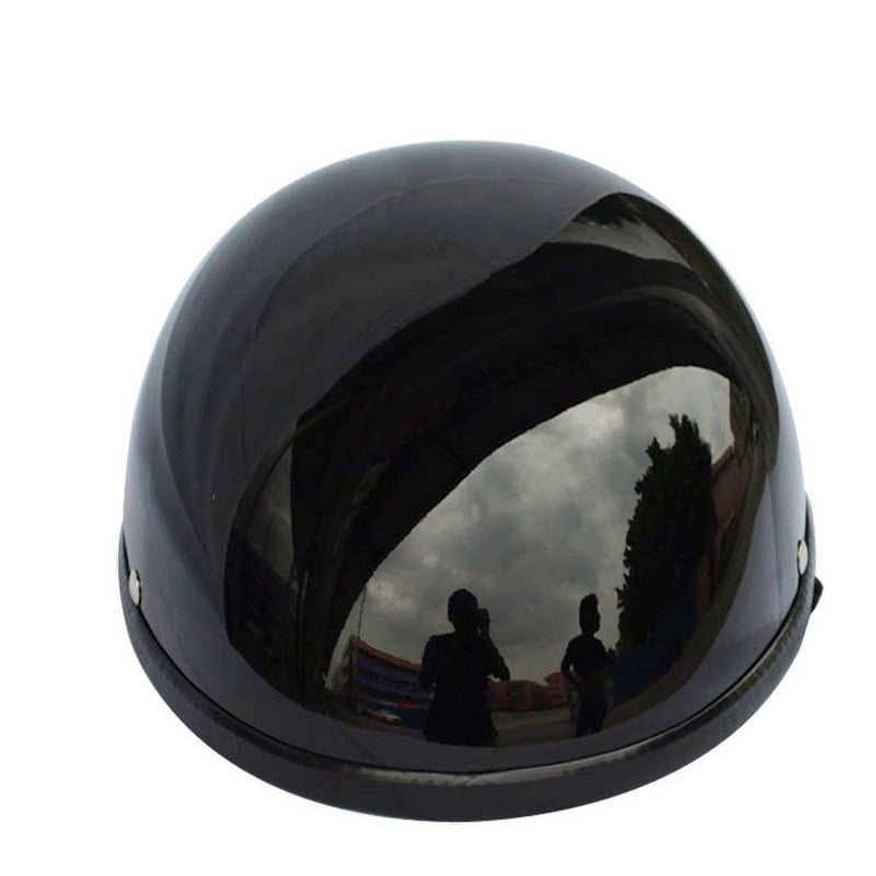 Buy Unisex Motorcycle Casual Half Helmet German Style Skull Caps Biker ...