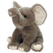 TY Pluffies - WINKS the Elephant (1st Version - Dated 2002 ) *Original ...