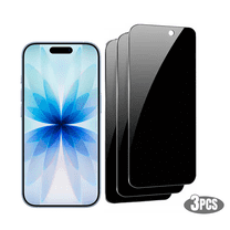 3-PACK Qixxronics Privacy Screen Protector for iPhone 14 Pro Max ...