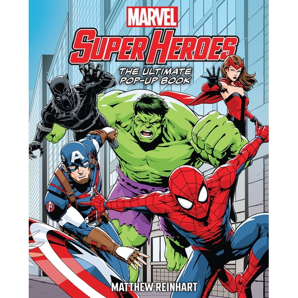 Marvel Super Heroes: The Ultimate Pop-Up Book (Hardcover) - Walmart.com