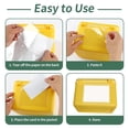 1 Pc Label Holder, Self Adhesive Clear Pocket, Plastic Shelf Tag ...