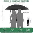 4-in-1 Inverted Travel Umbrella Compact, Automatic Large Umbrellas for ...