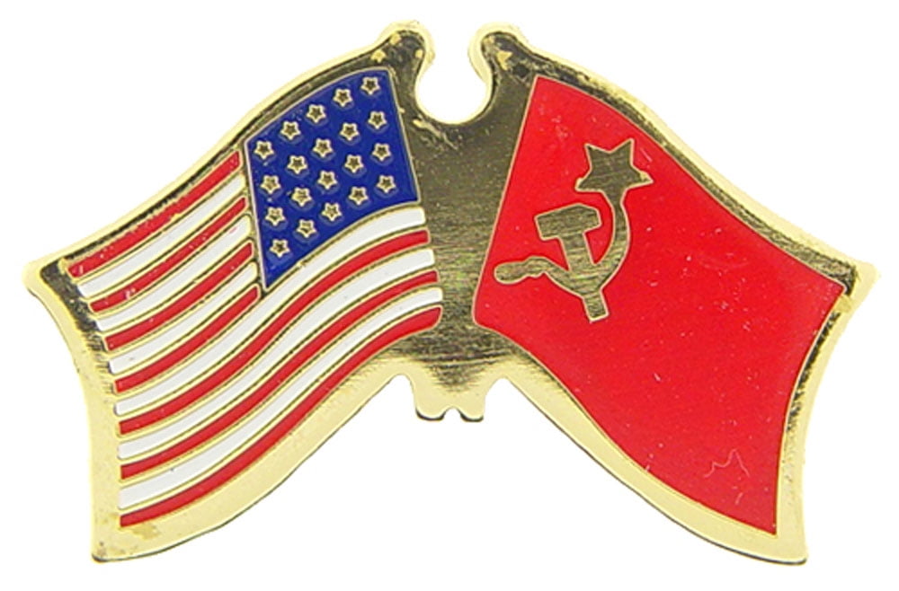 INTERNATIONAL, USA & USSR Cross Flags - Original Artwork, Expertly ...