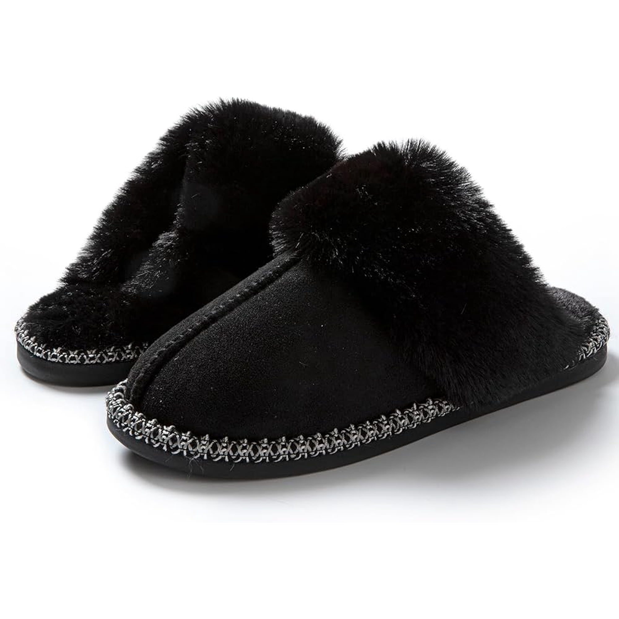 Click here for Land Vogue Classic Scuff Slippers For Women With U... prices