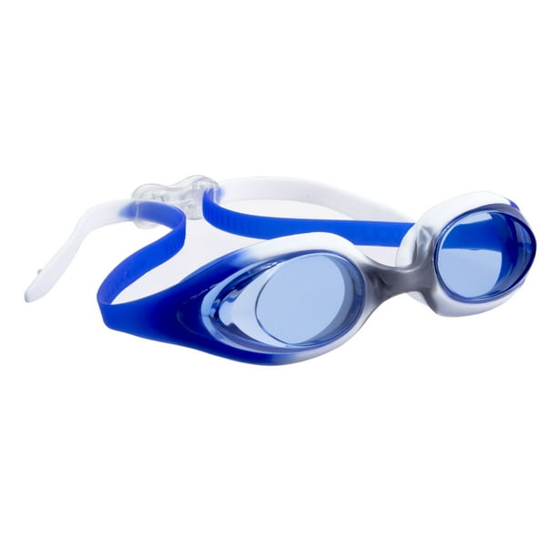 Dolfino Youth Challenger Swim Goggle, Blue and White - Walmart.com ...