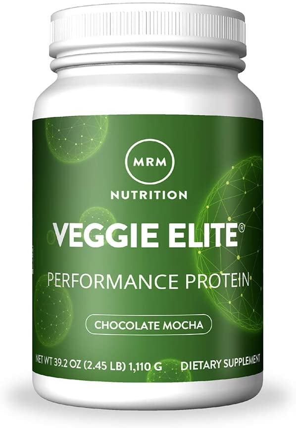 MRM Veggie Elite Performance Protein Powder, Chocolate Mocha, 24g ...