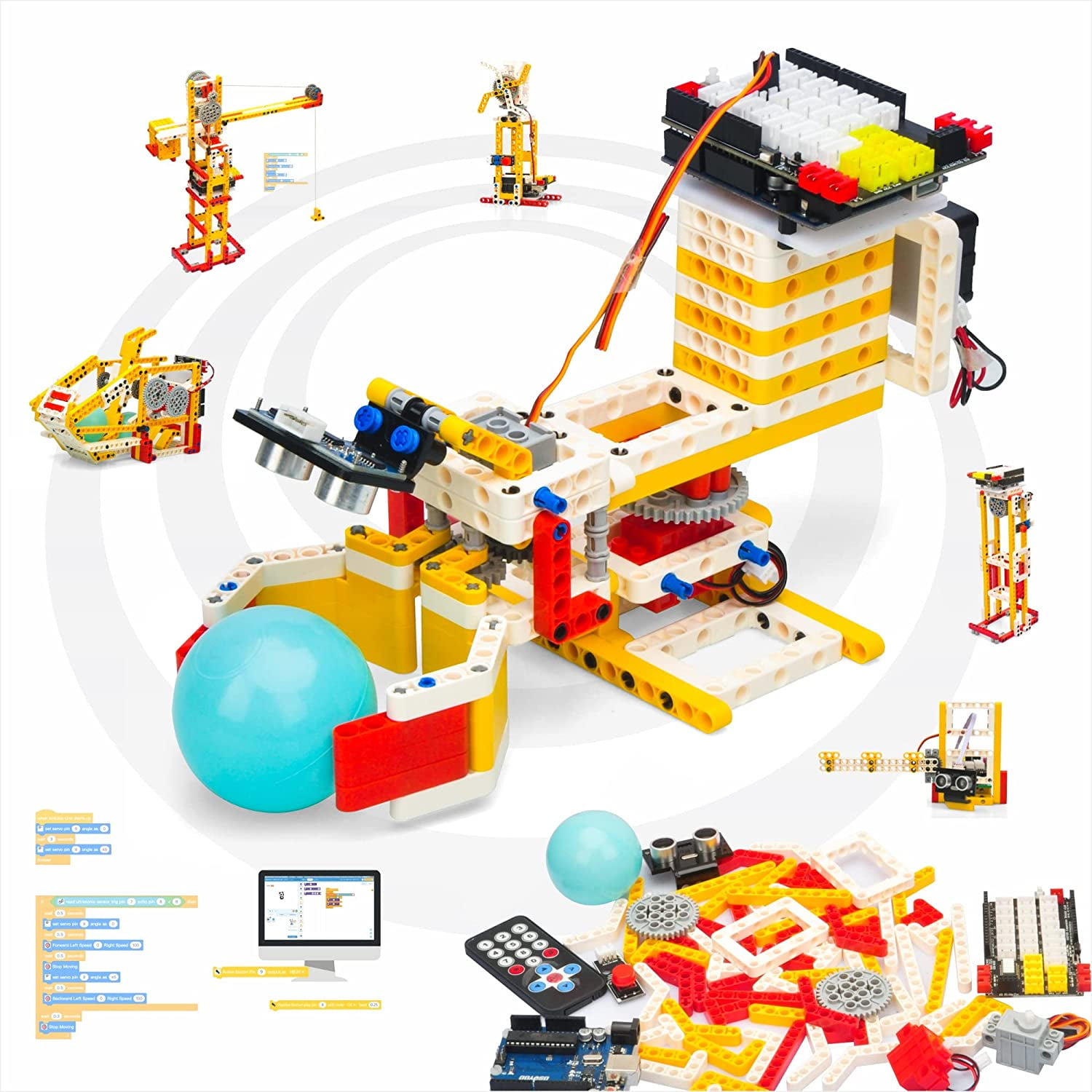 OSOYOO mblock Robot Stem kit Based MIT Robotic Education Programming ...