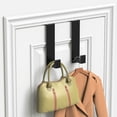 2-Pack Over The Door Hooks - Rustproof Stainless Steel Door Hangers ...