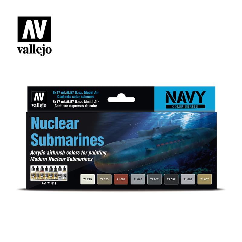Navy Color Series - Nuclear Submarines New - Walmart.com