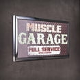Muscle Garage Full Service Open 24 Hours Framed LED Sign - Walmart.com