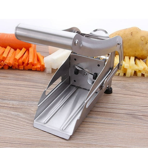 Vegetable Chopper,French Fry Cutter Stainless Potato Chopper French Fry ...