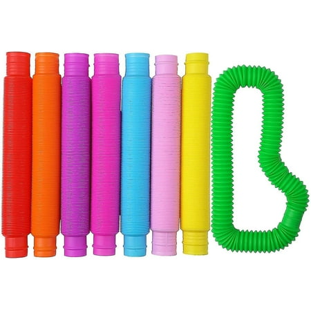 Pop Tubes Sensory Fidget Toys Fine Motor Skills Toddler Pipe Tools For ...