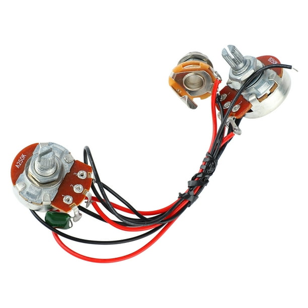 Bass Wiring Harness, Bass Guitar Wiring Harness Fully Pre Wired Stable ...