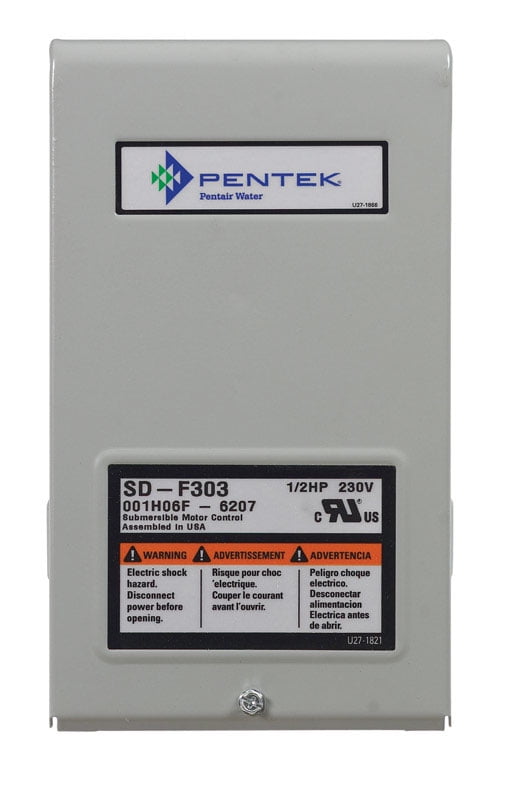 Parts2O 1/2Hp Submersible Well Pump Replacement Control Box - Walmart.com