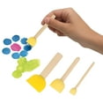20 Pcs Round Painting Sponge WAFJAMF DIY Drawing Craft Brushes Set for Kids - Walmart.com